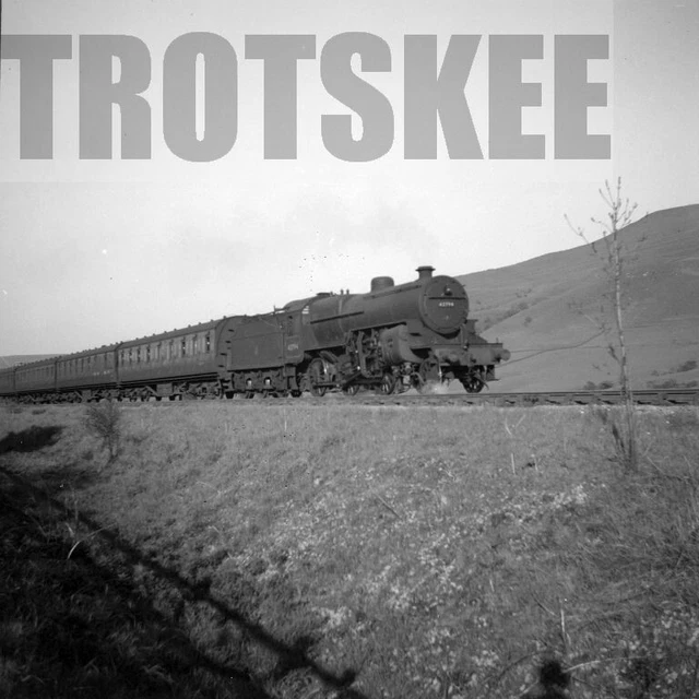 LARGER NEGATIVE BR British Railways Steam Loco 42794 Class CRAB 1955 £4 ...