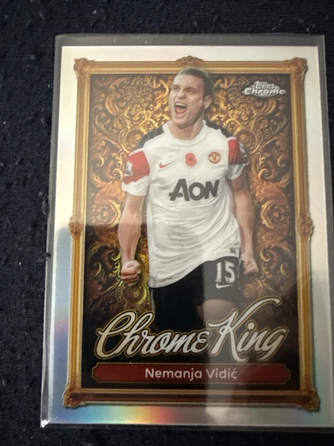 TOPPS PREMIER LEAGUE 2025-26 No. CK 15 Nemanja Vidic Chrome King EUR 4,00 - PicClick DE