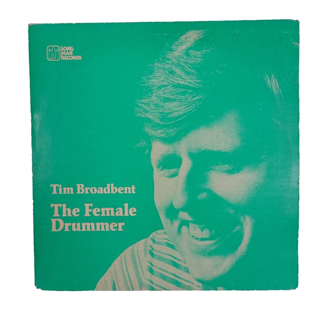 **SIGNED** TIM BROADBENT - The female drummer 1976 LP Folk UK EX/VG+ £7 ...