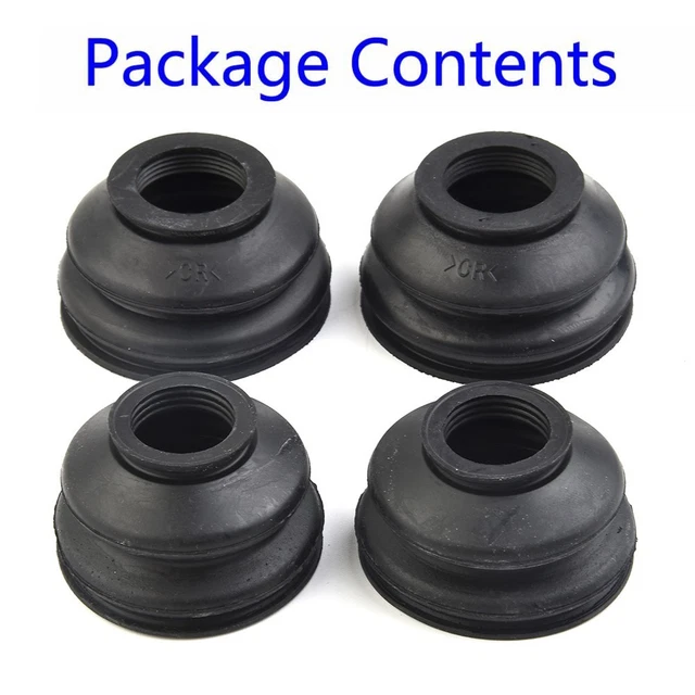 4*UNIVERSAL RUBBER Ball Joint Rubber-Dust Boot Covers Track Rod End Set ...