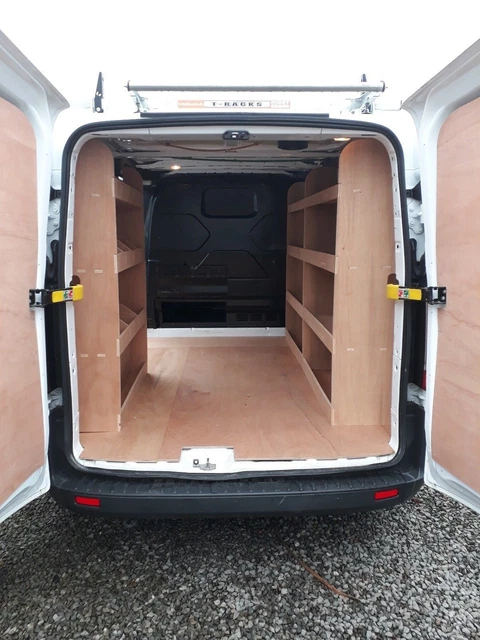 FORD TRANSIT CUSTOM SWB Van Racking Plywood Tool Storage Rack Ply ...