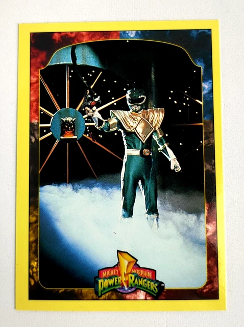 1994 MIGHTY MORPHIN Power Rangers Series 2 GREEN RANGER Card #96 Mint ...