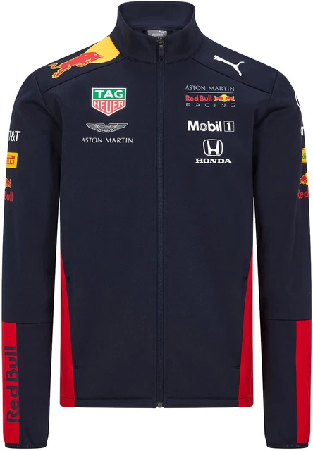 VESTE HOMME EN coque souple PUMA Red Bull Racing F1 2020 bleu marine ...