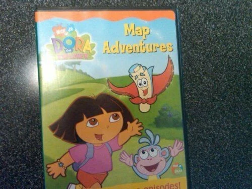 DORA THE EXPLORER Map Adventures Checkp DVD Region 1 - Like New £25.00 ...