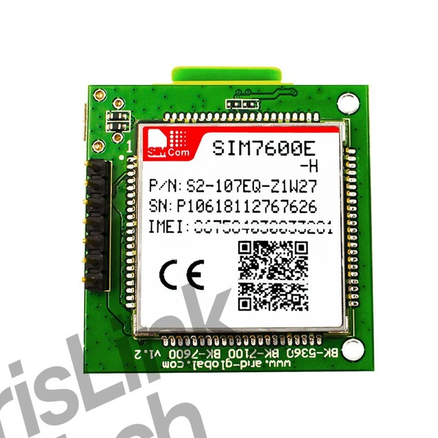 SIM7600E-H HIGH SPEED LTE Breakout board 4G module B1 B3 B5 B38 CAT4 in ...