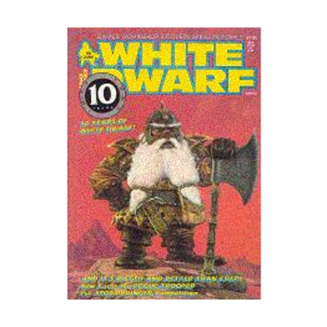 GAMES WORKSHOP WHITE Dwarf #90 "AD&D Adventure, RuneQuest, Paranoia ...