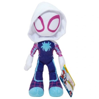 MARVEL SPIDEY & His Amazing Friends Ghost Spider 20cm Plush Teddy £17. ...