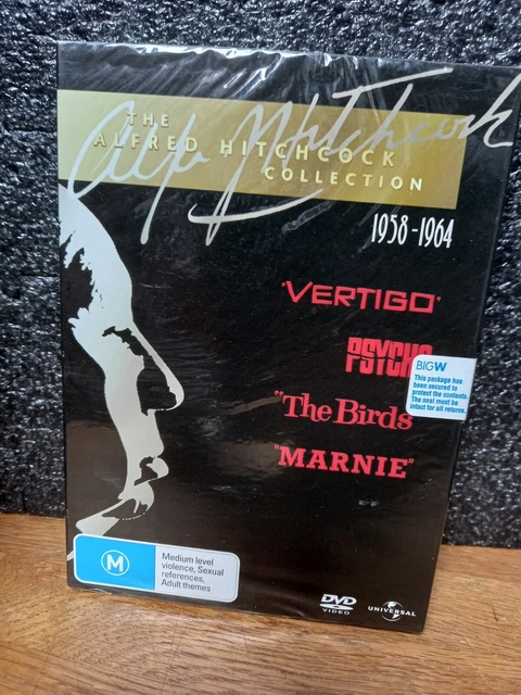 ALFRED HITCHCOCK COLLECTION 1958-1964 -Vertigo,Psycho,The Birds,Marnie ...