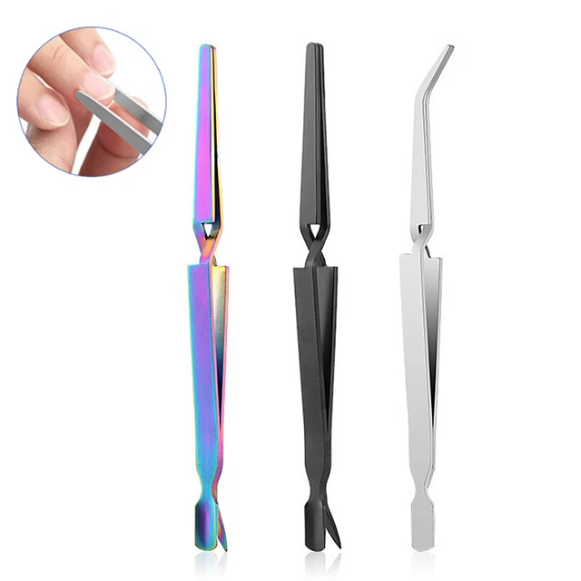 NAIL PINCHING TOOL Magic Wand Acrylic Gel Nails Pincher Tweezers ...