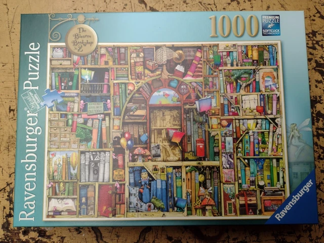 THE BIZARRE BOOKSHOP No.2 Ravensburger 1000 Piece Jigsaw Puzzle £4.99 ...