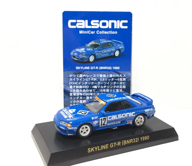 KYOSHO 1/18 SKYLINE Gt-R R32 Calsonic £103.12 - PicClick UK