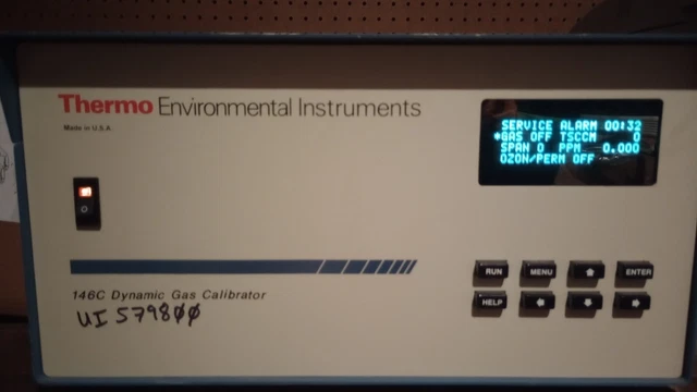 THERMO ENVIRONMENTAL INSTRUMENTS 146C Dynamic Gas Calibrator $1,200.00 ...