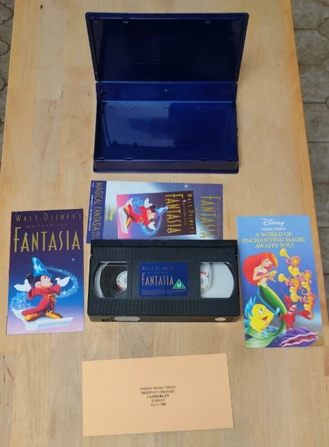 WALT DISNEY'S FANTASIA Masterpiece Edition VHS - Including all original ...