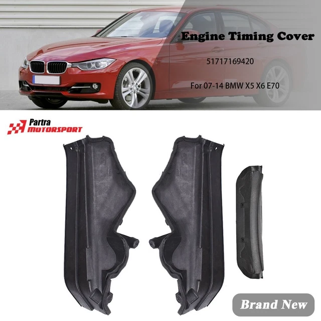 FIT FOR BMW X5 X6 51717169419 Engine Upper Compartment Partition Panel ...