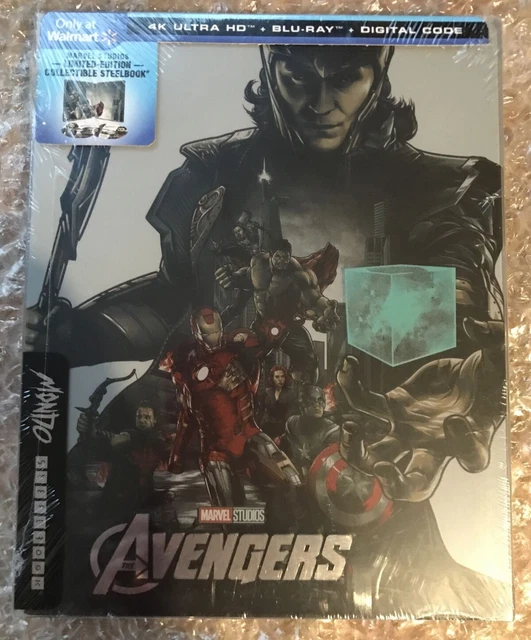 MCU MARVEL'S AVENGERS 4K Steelbook Walmart Mondo Exclusive new & sealed ...