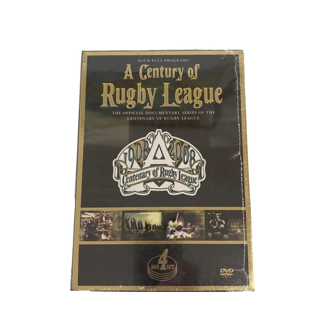 A CENTURY OF Rugby League DVD Box Set NRL 1908-2008 - All Regions ...