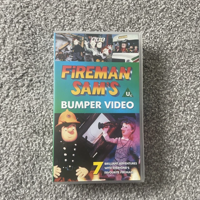 FIREMAN SAM’S BUMPER Video VHS VIDEO (1997) BBC Rare excellent ...