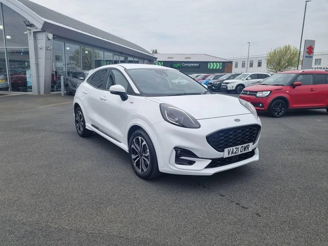 FORD PUMA ST-LINE 2021 Petrol Manual in White £16,995.00 - PicClick UK