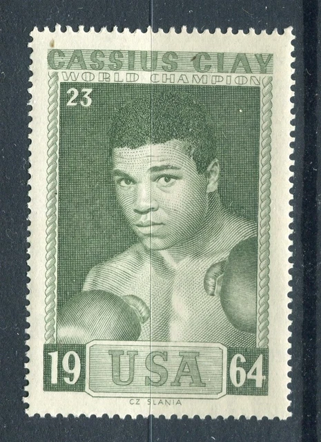 USA; 1960S MINT Boxing Champions Local Cinderella Poster Stamp, Clay £1 ...