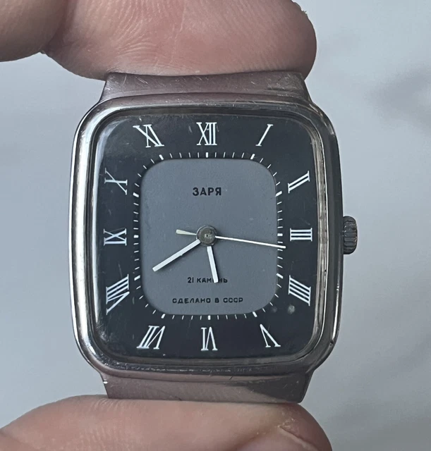 RARE MONTRE ANCIENNE soviétique URSS Zaria 21 pierre. EUR 54,05 ...