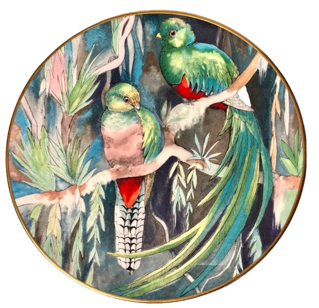VINTAGE WEDGWOOD The Resplendent Quetzal- Limited Edition Plate £21.52 ...