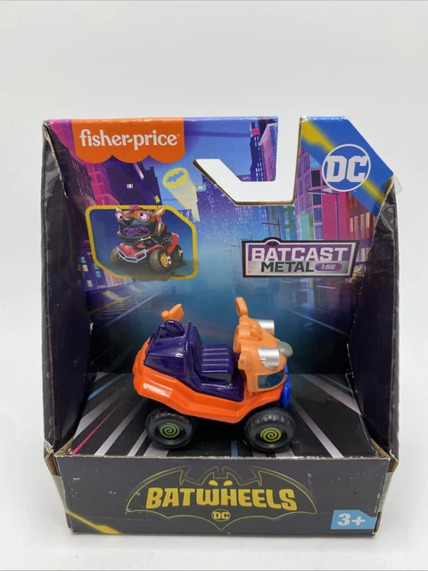 FISHER-PRICE BATWHEELS 1:55 Scale Jestah The ATV Batcast Metal DC $16. ...