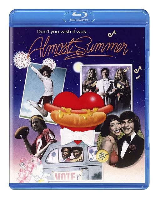 ALMOST SUMMER (BLU-RAY) Bruno Kirby Lee Purcell Tim Matheson Didi Conn ...
