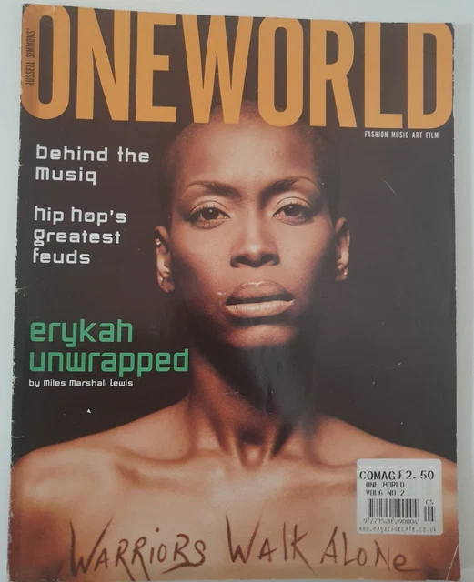 ONEWORLD MAGAZINE VOLUME 6 No. 2 Erykah Badu £21.50 - PicClick UK