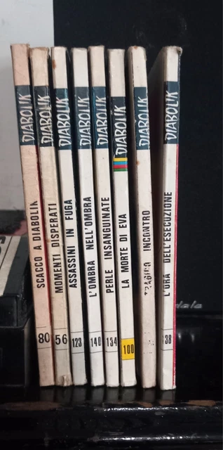 LOTTO 22 DIABOLIK Fumetti Anni 70/80 EUR 55,00 - PicClick IT