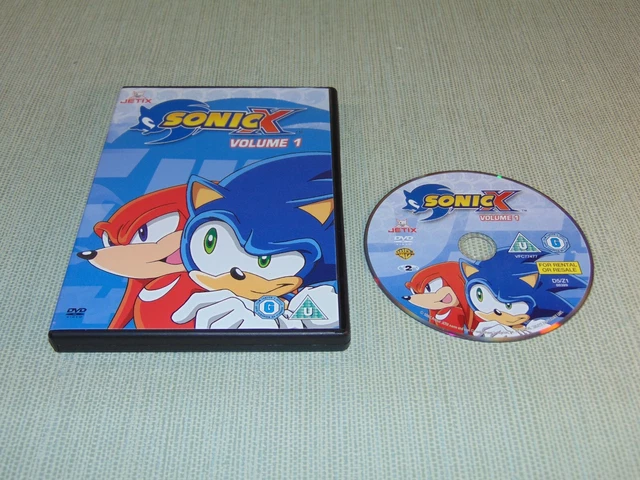 SONIC X VOLUME 1 DVD Vol.1 Sonic the Hedgehog Anime Cartoon 2004 EUR 13 ...