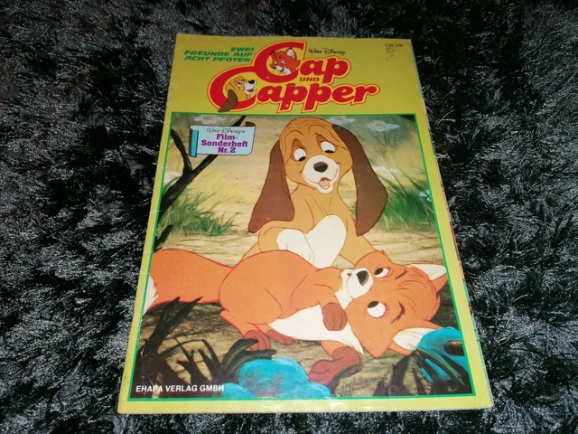 WALT DISNEY'S FILM-SONDERHEFT Nr. 2 "Cap und Capper" (Ehapa 1981) mit ...