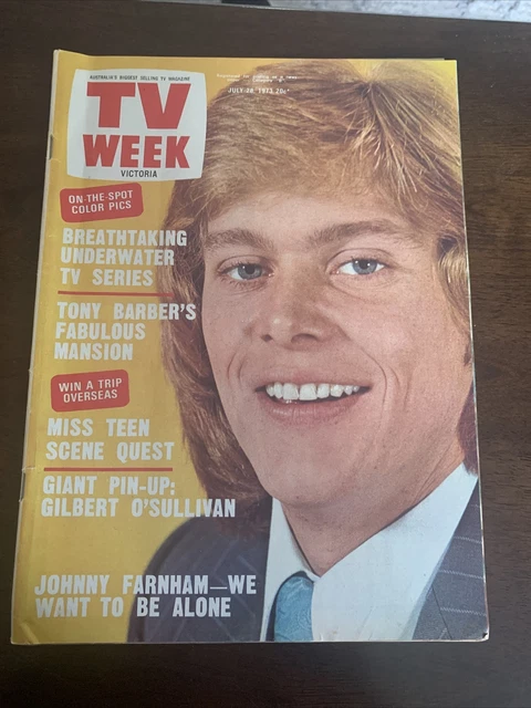 JOHN FARNHAM, ABIGAIL - TV Week 1973 $25.00 - PicClick AU
