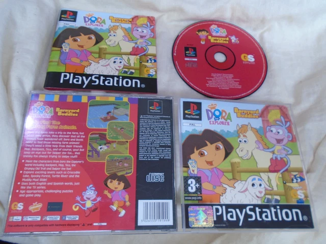 DORA THE EXPLORER PS1 (COMPLETE) childrens cartoon Sony Playstation ...
