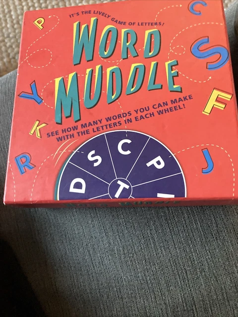 WORD MUDDLE GAME, - how many words can you make? By Professor Puzzle. £ ...