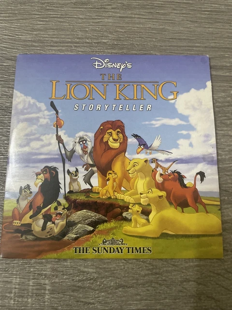DISNEY - THE Lion King- Audio CD Book : Disney's Storyteller : VGC ...