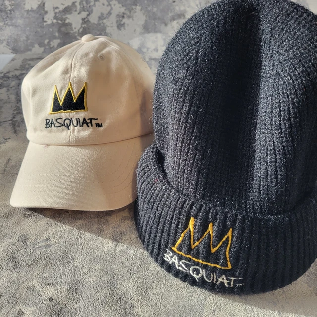 SET BERRETTI E berretti Jean Michel Basquiat neri taglia unica donna ...