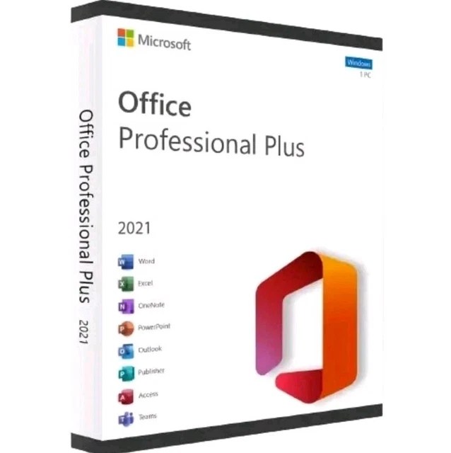 MICROSOFT OFFICE 2021 Professional Plus MS Pro Sofort E-Mail Versand ...