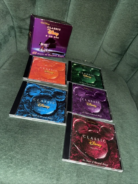 CLASSIC DISNEY 60 Years Of Musical Magic 5 Disc Boxset CD Discs ...