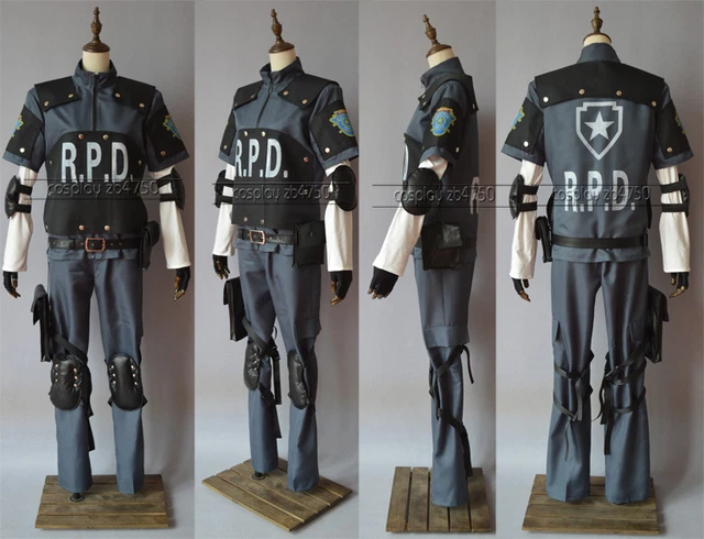 BIOHAZARD RESIDENT EVIL 4 Leon S Kennedy RPD Spiel Game costume Kostüm ...