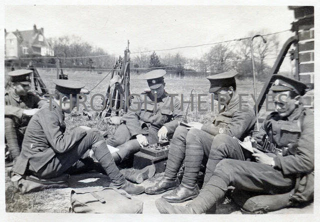 DVD SCANS Ww1 Photo Album London Rifle Brigade At Haywards Heath 1915 ...