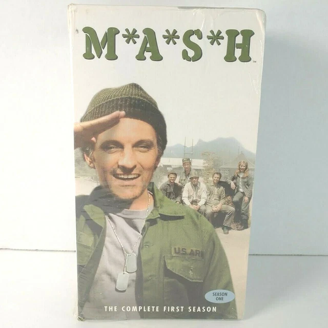 MASH THE COMPLETE First Season 2001 VHS 3 Tapes Box Set NEW SEALED £16. ...