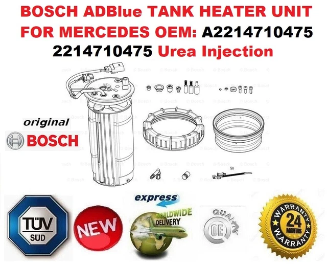BOSCH ADBLUE TANK HEATER UNIT FOR MERCEDES A2214710475 2214710475 Urea ...