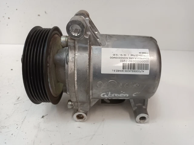 9810349980 COMPRESSEUR CLIM pour CITROEN C3 Feel 2021 3917950 EUR 173 ...