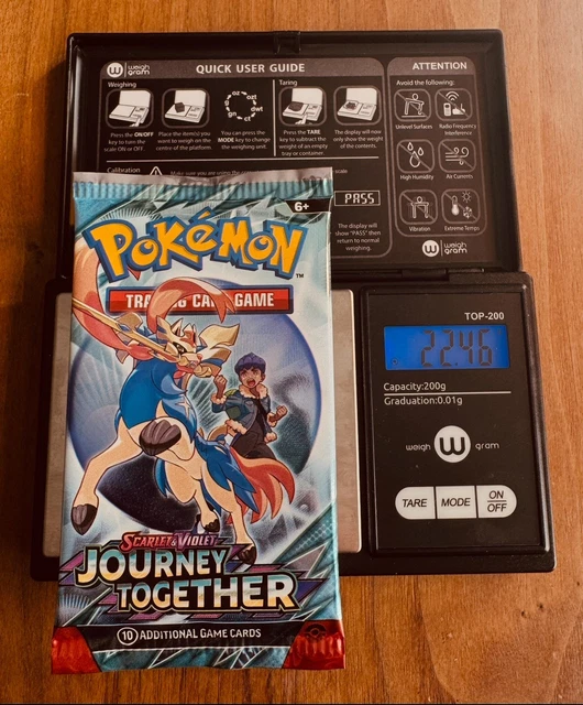 VERY HEAVY POKÉMON TCG Journey Together – Factory Sealed Booster Pack ...