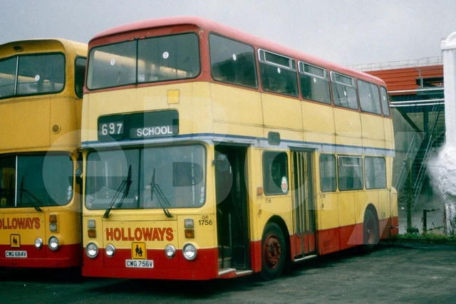 BUS PHOTO - Holloways CWG756V Leyland Atlantean Roe ex Mainline Group ...
