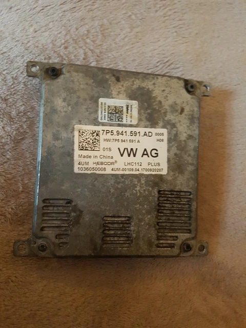 VW SKODA SEAT Audi Xenon Led Headlight Ballast Control Module ...