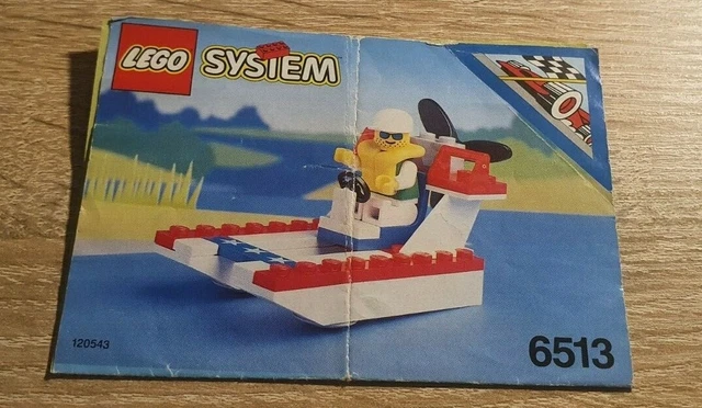 LEGO 6513 BAUANLEITUNG,INSTRUCTION,GLADE Runner,1993,Harbor,City,Town ...