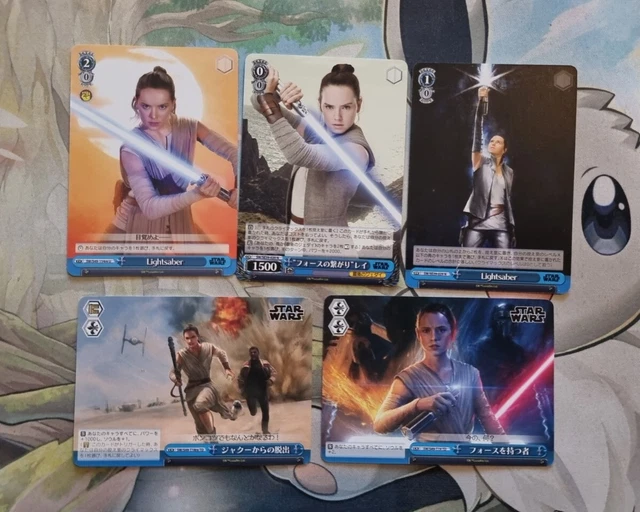 STAR WARS WEISS Schwarz Rey Skywalker Bundle Jedi trading cards tcg UK ...