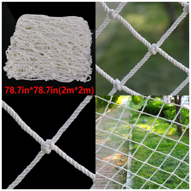 HEAVY DUTY FALL Protection Net Anti-falling Polyester Mesh Rope 2m*2m ...
