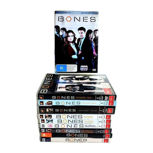BONES | THE Complete Seasons Series 1-10 DVD Crime Forensics Gift Set ...